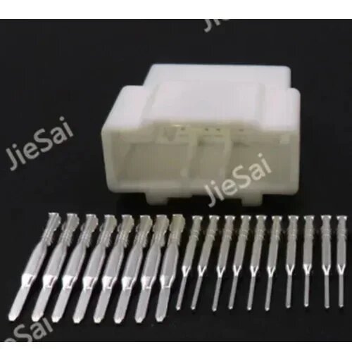 Автомобильный электрический разъем 18-контактный 0.7 2.2 1 PCS Male