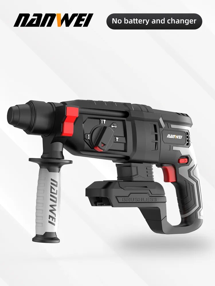 NANWEI Перфоратор 1100 Вт, 0 акк.