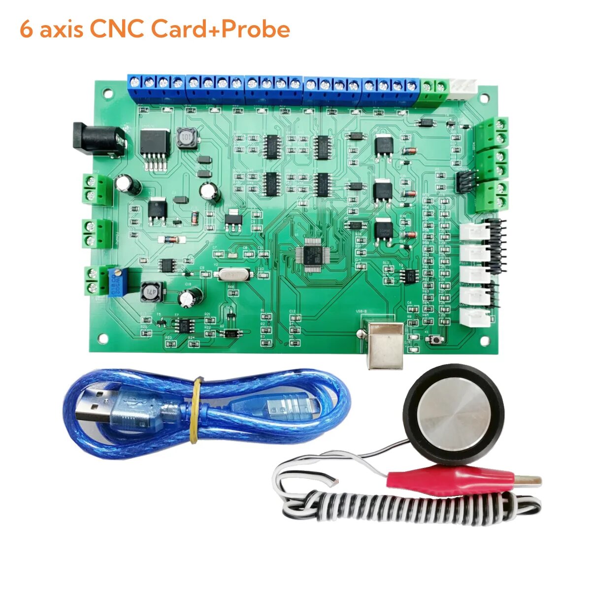 6-осевой контроллер ЧПУ MacroBase STM32 STM32 Card-Probe