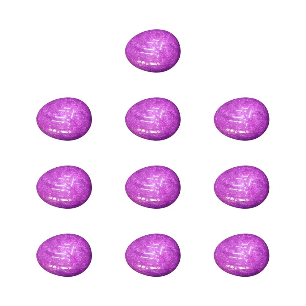 20мм Хрустальные Мини-Яйца, Агатовые Птичьи Яйца, Пасхальные Украшения 10ШТ