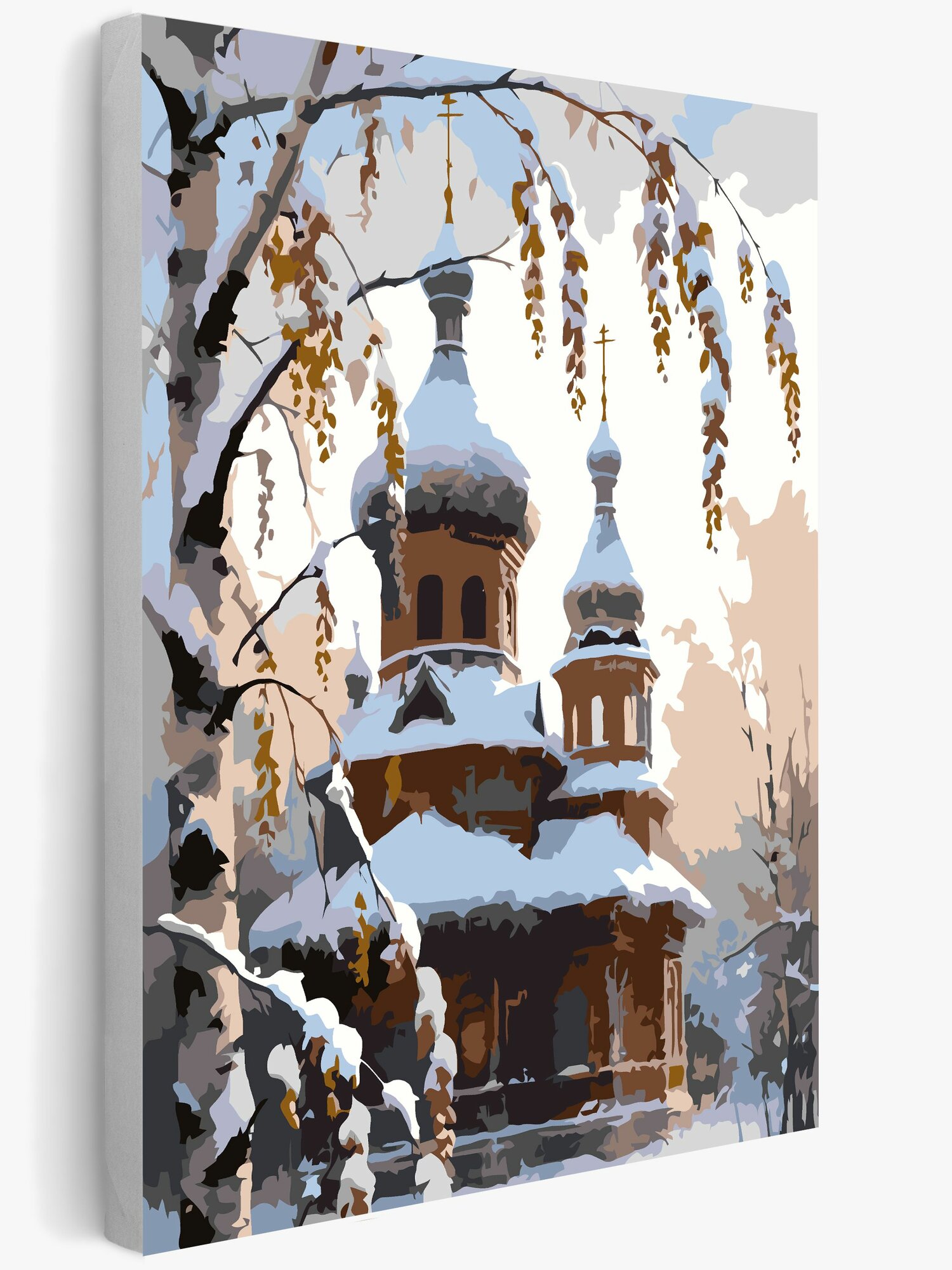 Картина по номерам церковь