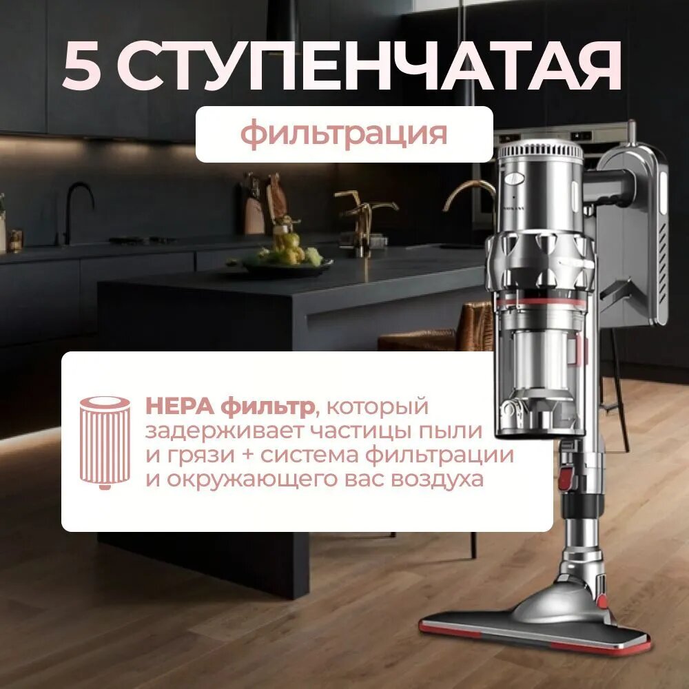Вертикальный пылесос — фото 1
