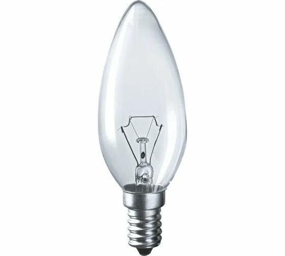 Лампа Navigator ДС 40вт B35,230в. Е14 10 шт