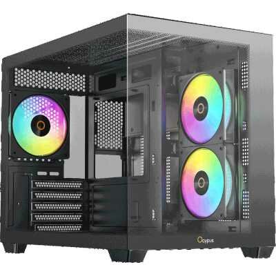 Корпус Gamma C54 Black ARGB