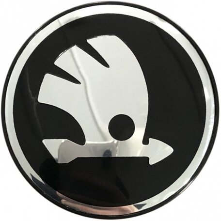 Колпачки заглушки на литые диски c логотипом SK 60-56-9, 4 колпачка