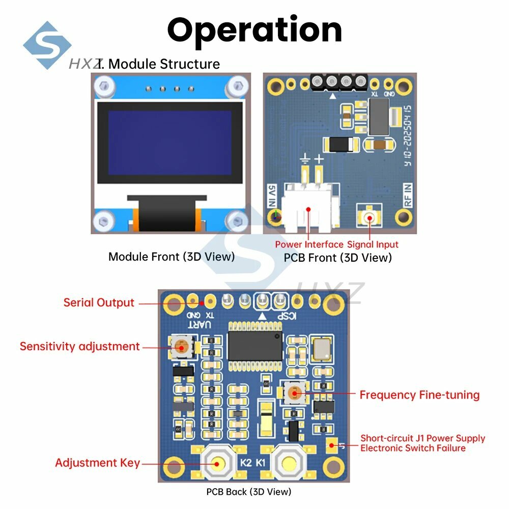 Aideepen Частотомер Frequency Display Module — фото 1