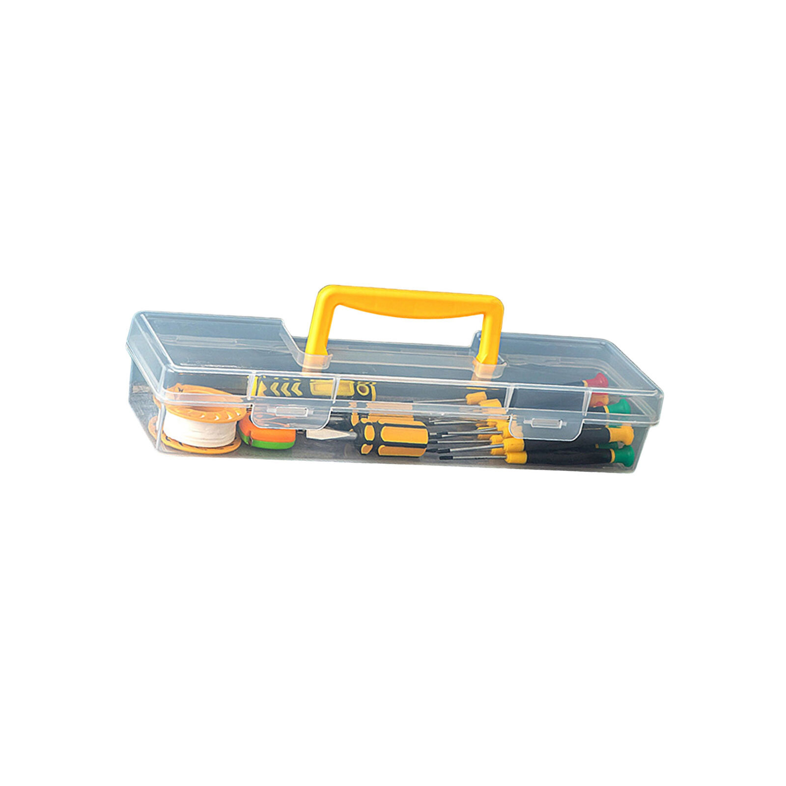 Прочный прозрачный кейс для хранения отверток и ключей