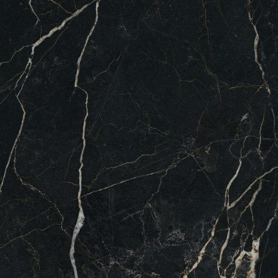 Керамогранит WellWant Special WW-1605 Marble nero 60x60 см, черный, с ректификатом