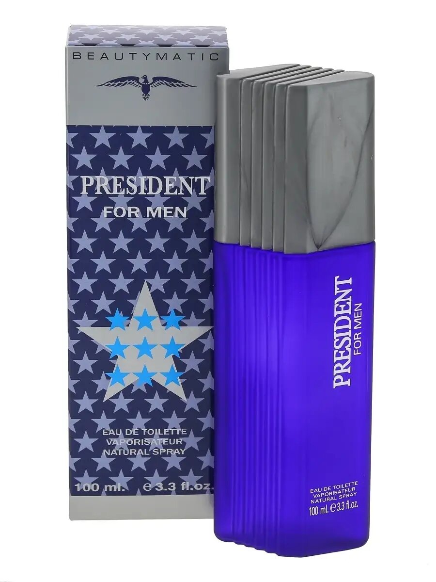 Beautimatic "President" (Президент) туалетная вода мужская, флакон 100 мл