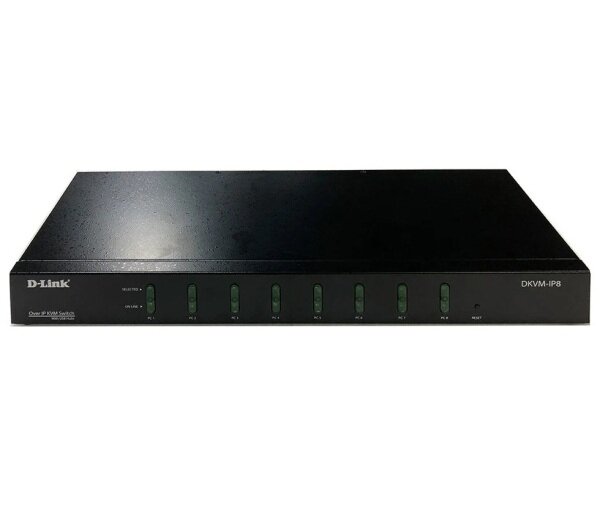 DKVM-IP8/A2A / КВМ переключатель DKVM-IP8 8-port KVM over IP Switch, 1x100Base-TX, VGA+USB ports