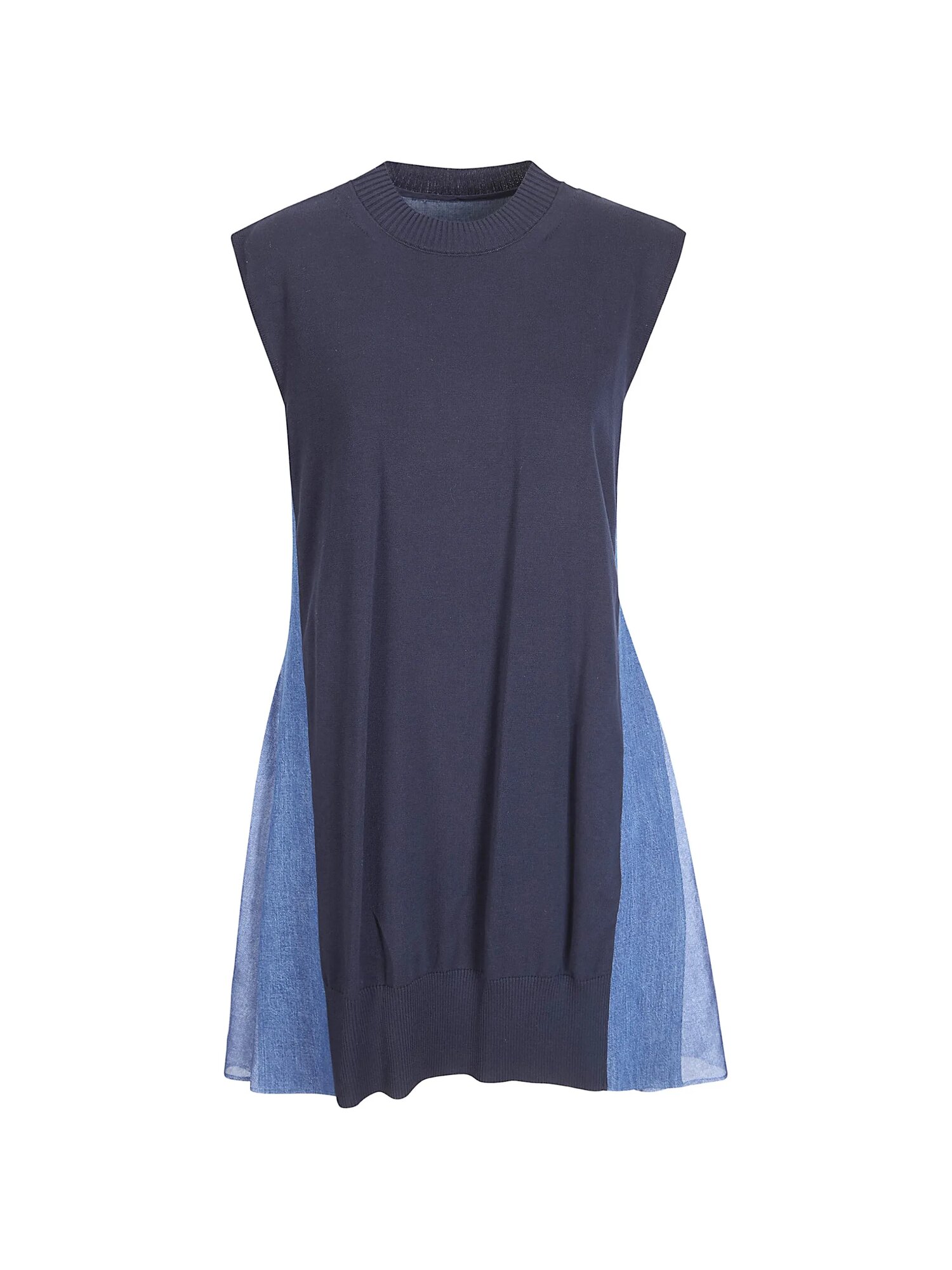 Платье Denim knit mini dress
