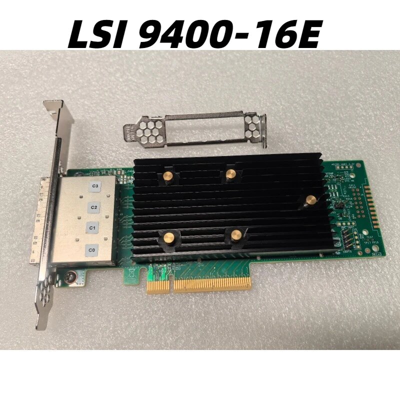 LSI 9400-16E SAS3416 PCIe3.1 x8 NVMe 12 Гбит/с SATA HBA-контроллер для серверного хранения
