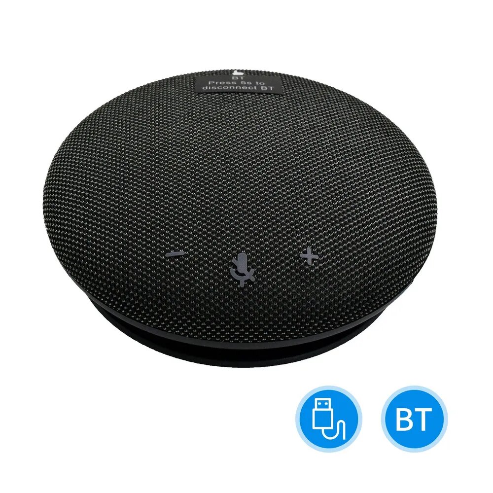 Bluetooth Speakerphone Mini Portable Wireless Microphone for Conference