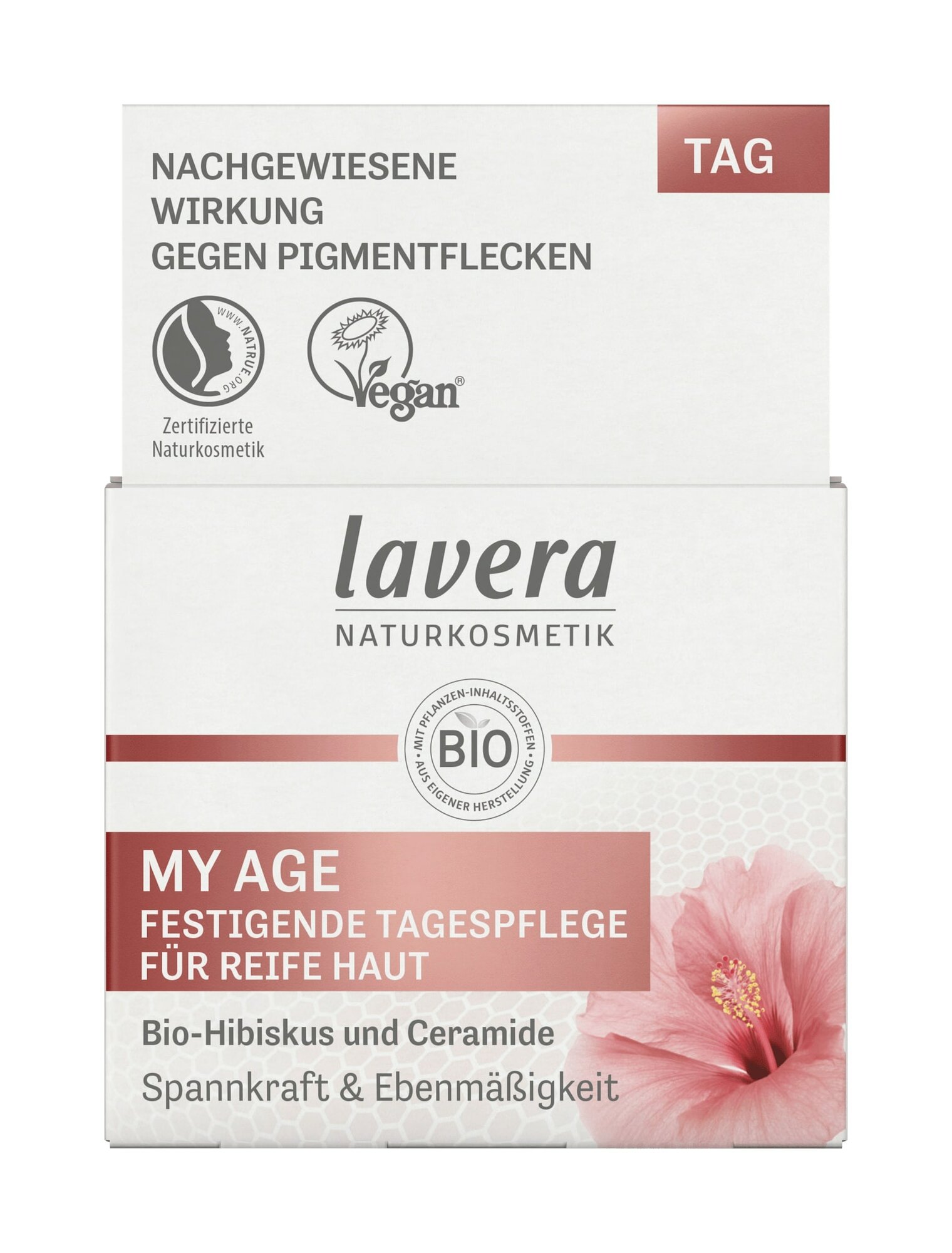 Крем для лица lavera - My Age, с гибискусом и керамидами, 50 мл, 1 шт