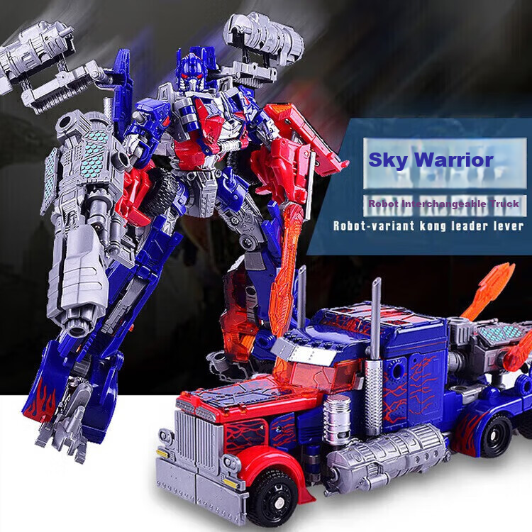 Miaobeile Gingten Warrior Alloy Transforming Toy для мальчиков 11-14 лет, фигурка Бамблби Оптимус Прайм Цвет：Gingten