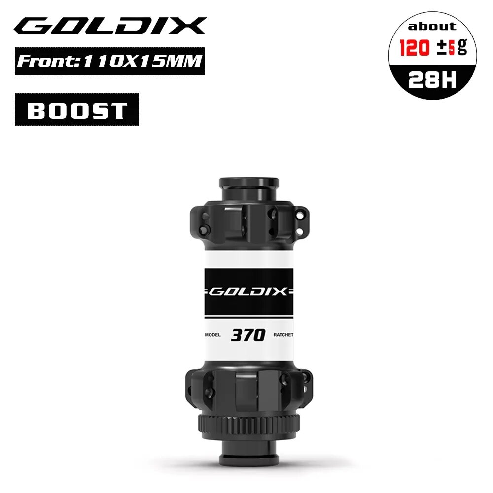 Велосипедная втулка GOLDIX M370, 28 часов, герметичный подшипник, центральный замок, дисковый тормоз, прямой тяговый, 28 отверстий, трещотка, 36T BOOST, втулка MTB для Shimano