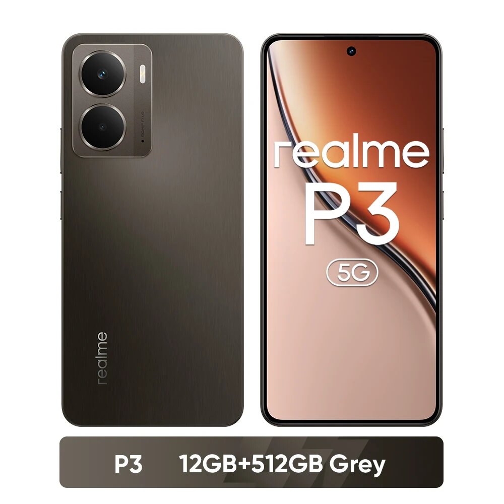 Смартфон Realme P3 5G, 12/512ГБ, global