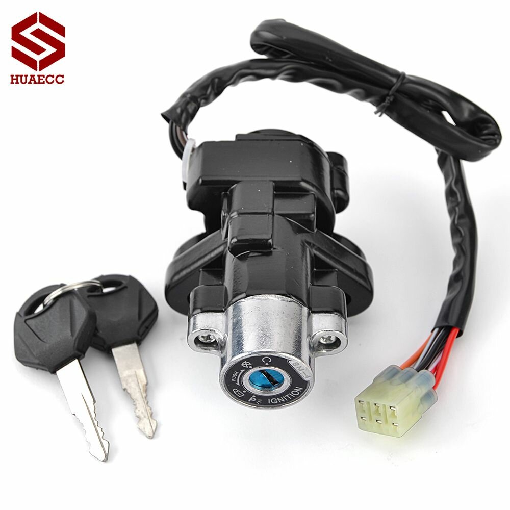 37100-33E20 Ключ зажигания мотоцикла для Suzuki GSX750 GSX600 GSX1200 GSX-R600 GSXR750 GSXR1000 GSX1400
