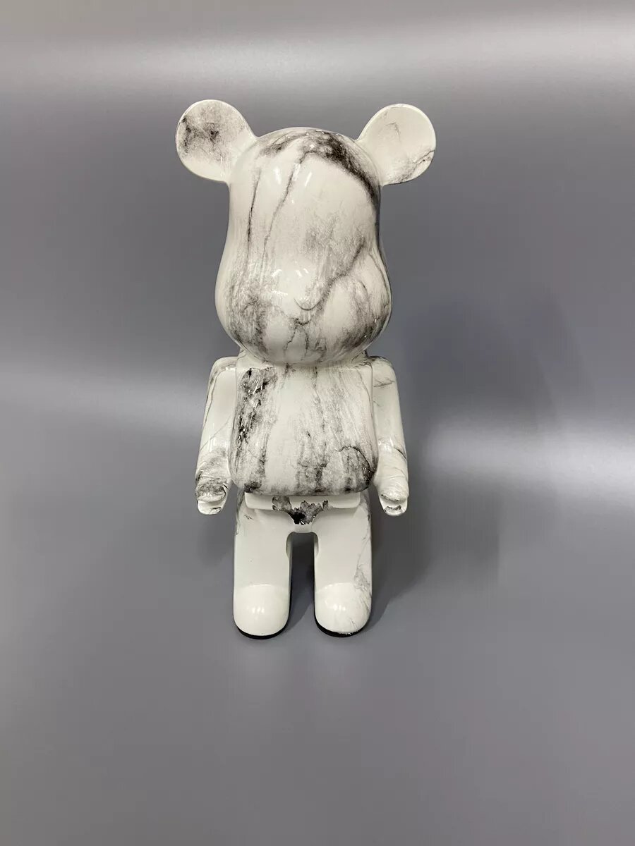 Bearbrick, Копилка, статуэтка/фигурка, для интерьера, керамика, 28 см