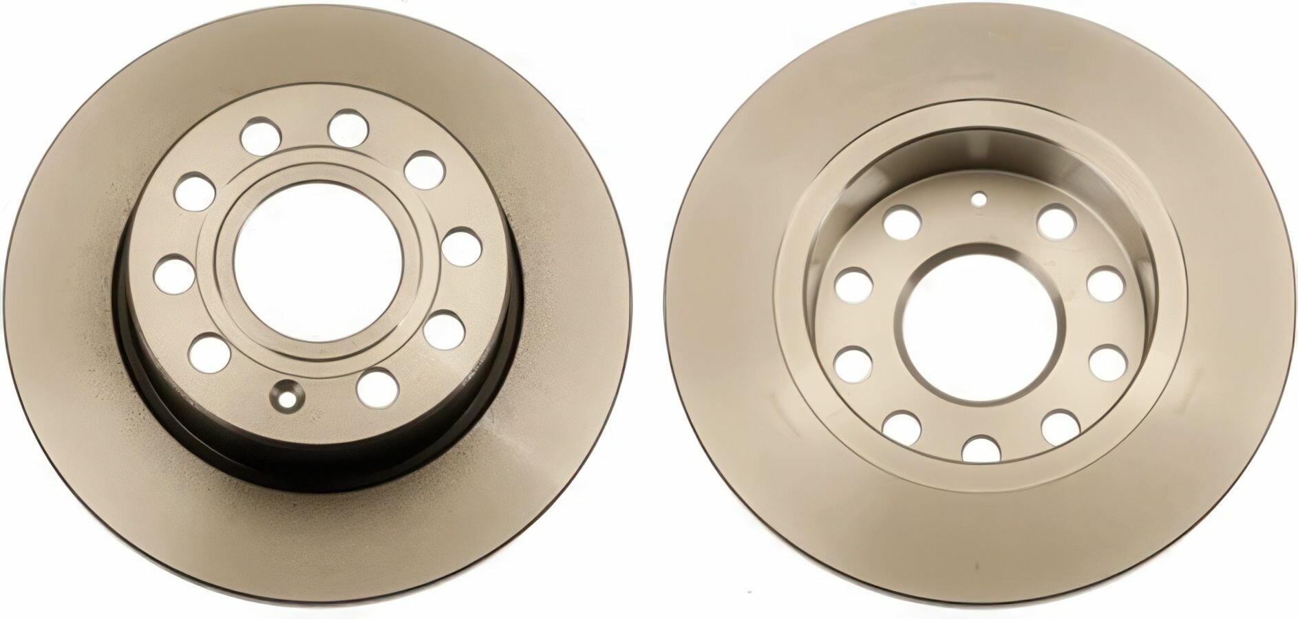 Тормозной диск цельный, для Шкода Октавия 2 2010-2013, 3 2016-2020, Фольксваген Гольф 5 2003-2008, 6 2008-2012, Плюс 2009-2014 арт DF4276