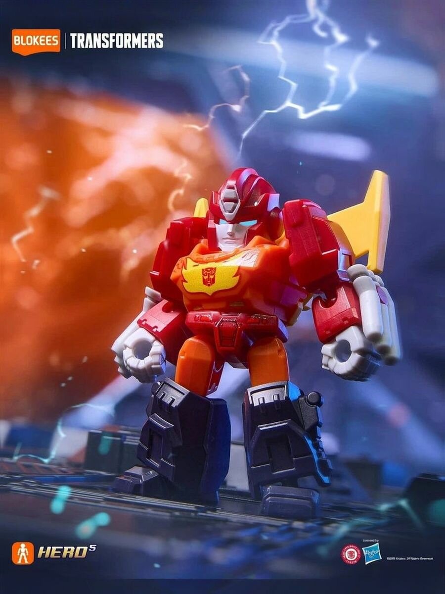 100% Original оригинал Коллекционная Blokees Transformers G1 Rumble Action Figure Model Defender Version 4