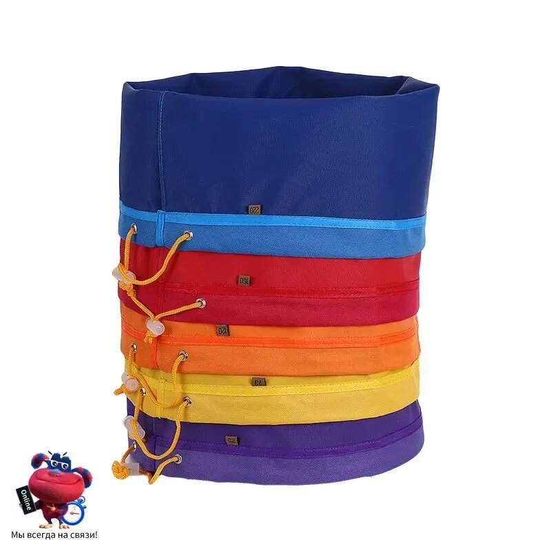 Мешок-горшок для растений, 5 шт, для дома, капрон, разных цветов