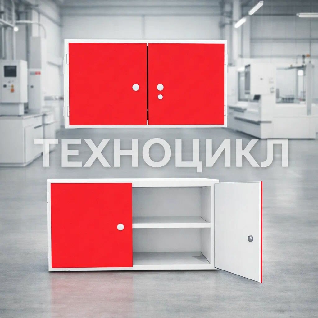 ШИМ-06 шкаф для инструмента 500х800х300 мм, серый, сварной, собранный, техноцикл