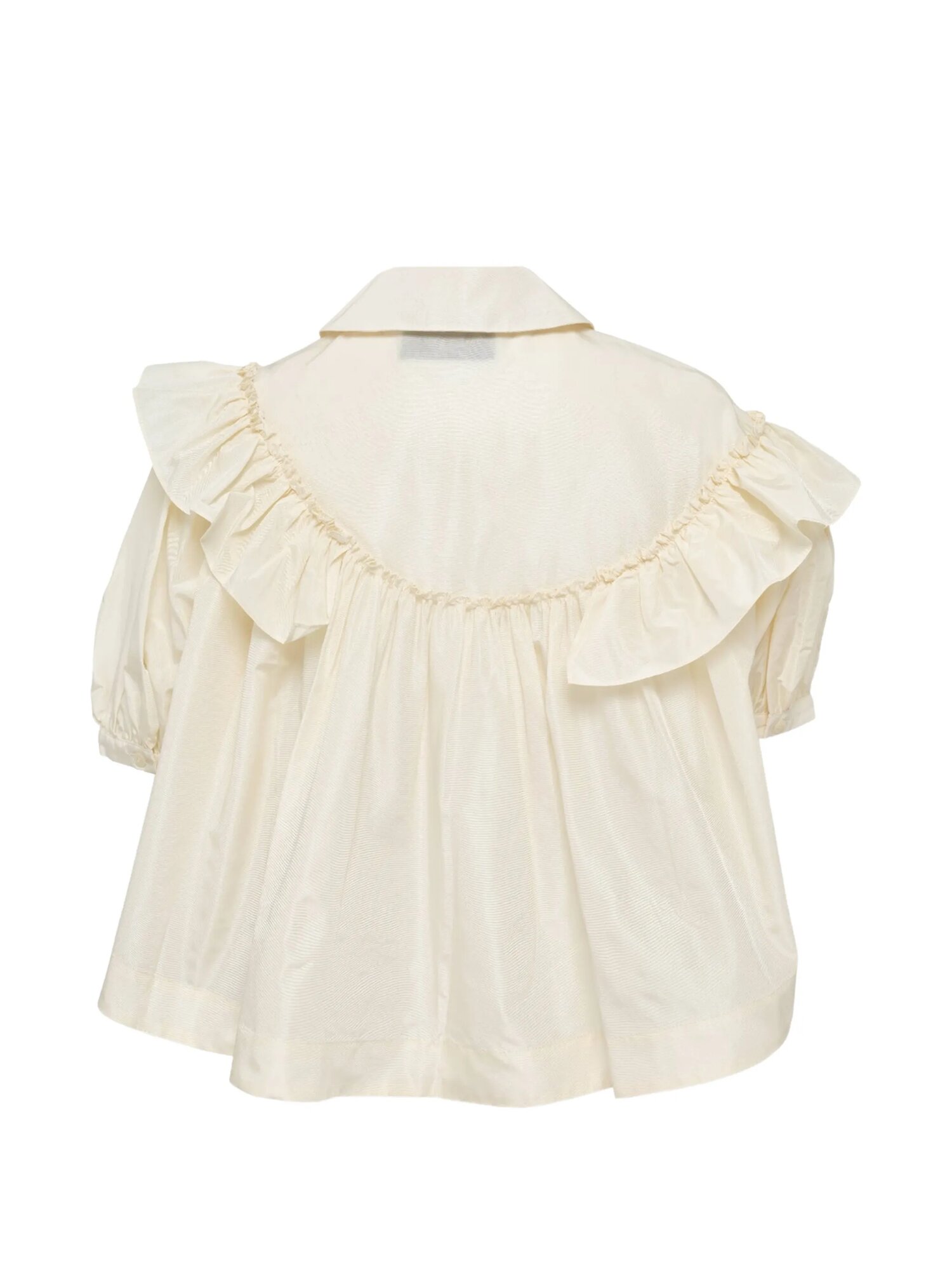 Блуза Simone Rocha Puff sleeve ruffled blouse, размер 6, разноцветный — фото 1