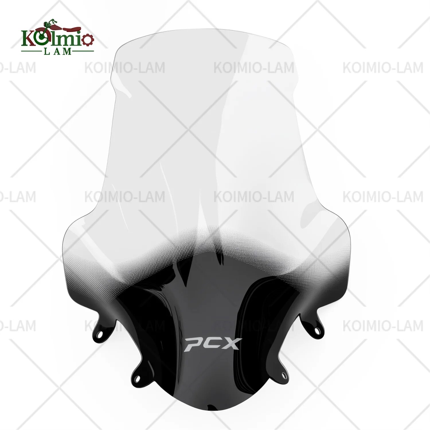 Подходит для Honda PCX125 PCX160 2021-2024 PCX лобовое стекло мотоцикла, ветровое стекло, Clear