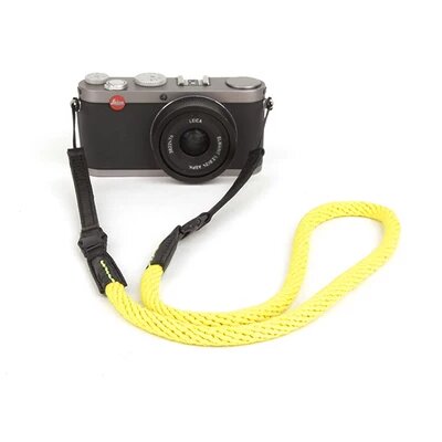 Желтый ремешок для камеры совместимый с Sony RX100 VII, Ricoh GR III, Canon G7X III, регулируемый 95 см