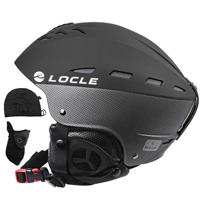 LOCLE лыжный шлем черный XL (61-64см)