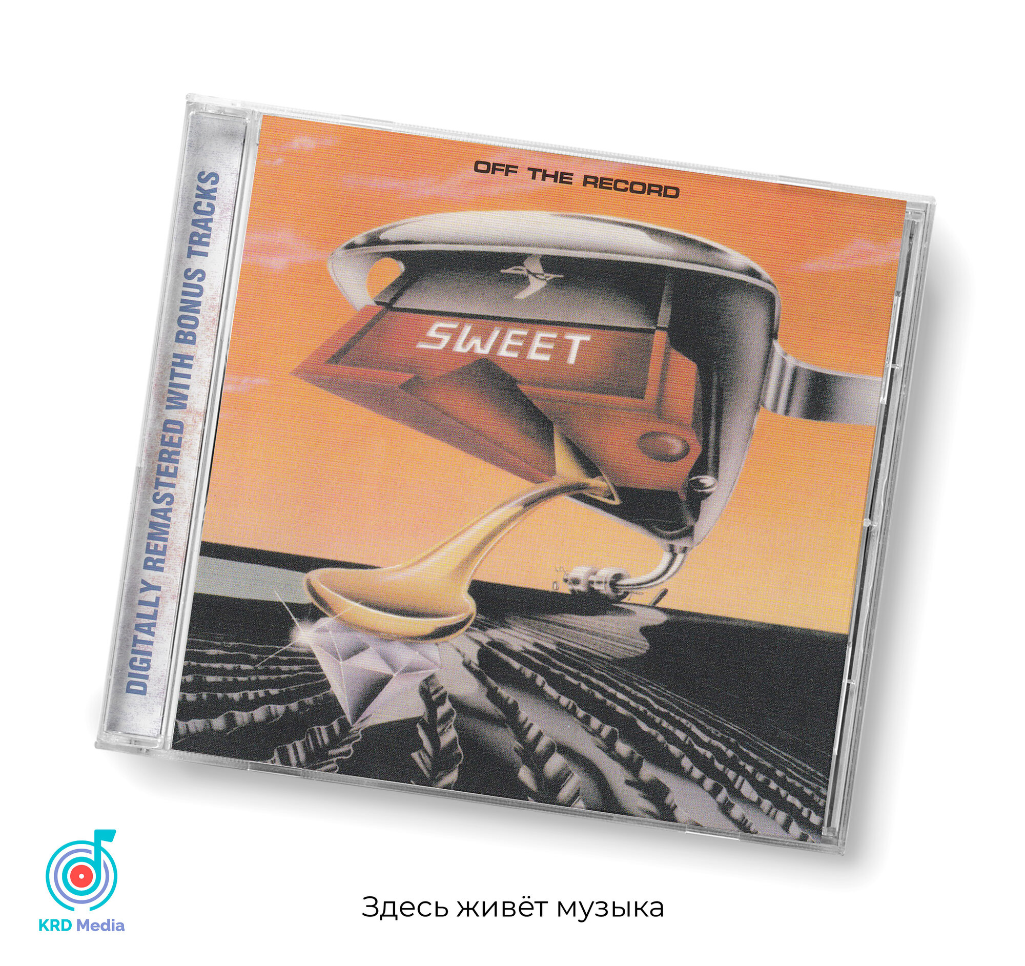 Sweet - Off The Record, 2005, 8-page, CD-Аудио