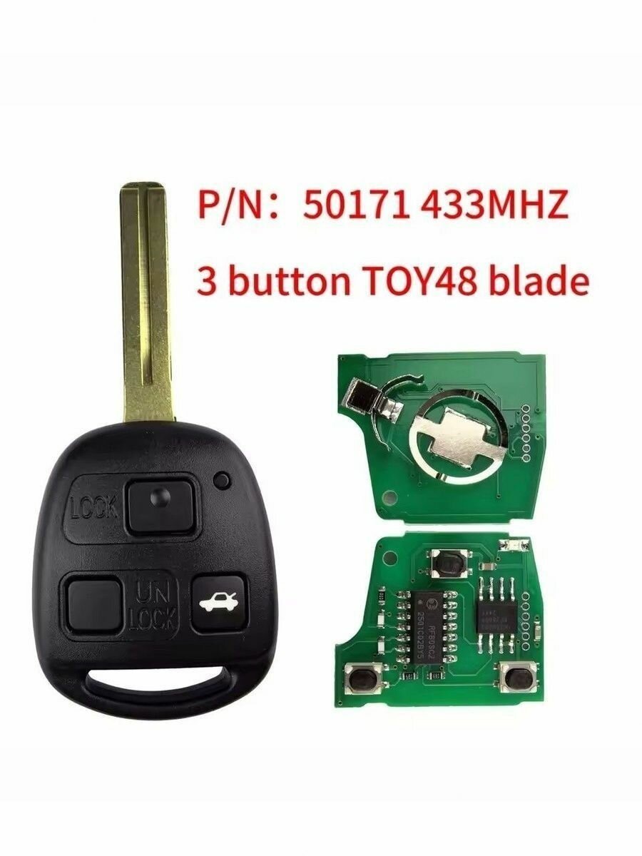 Ключ зажигания для Lexus LX470 LS430 SC430 RX300 RX330 RX350 RX400