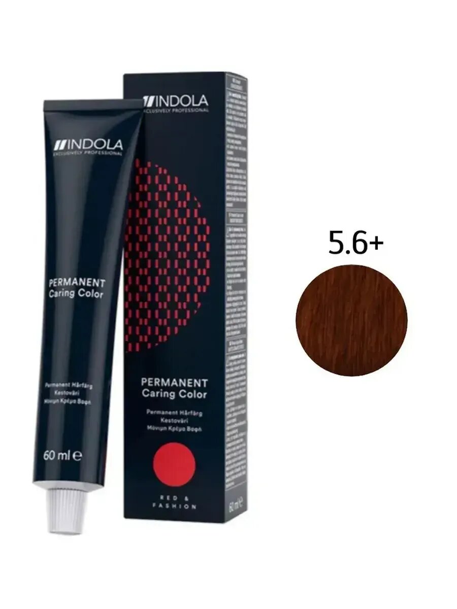 Indola Red Fashion 5.6+ Стойкая краска для волос 60мл