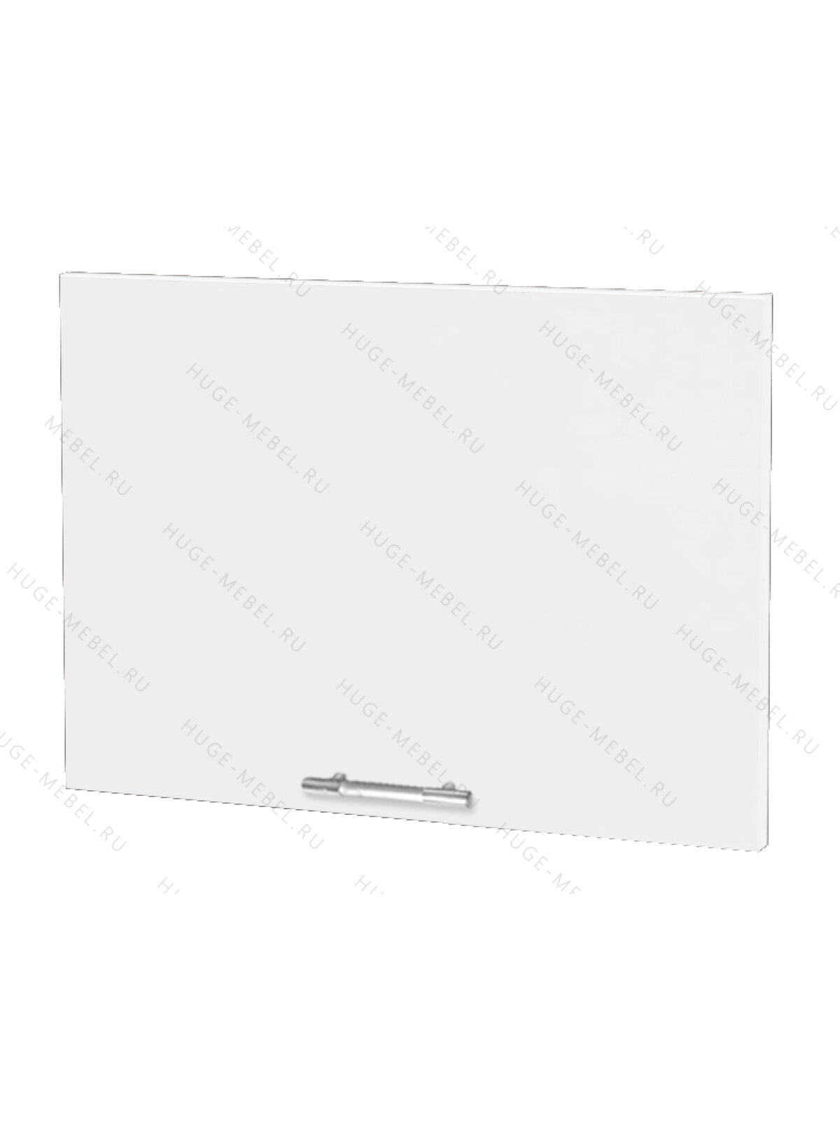 Кухонный фасад Ф-118 белый глянец (Ксения) Huge Mebel. Ширина 396 Высота 354. Кухонные фасады