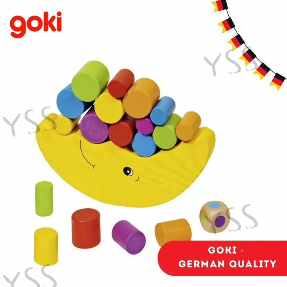 Развивающая игра балансир луна Goki маленький, 4+