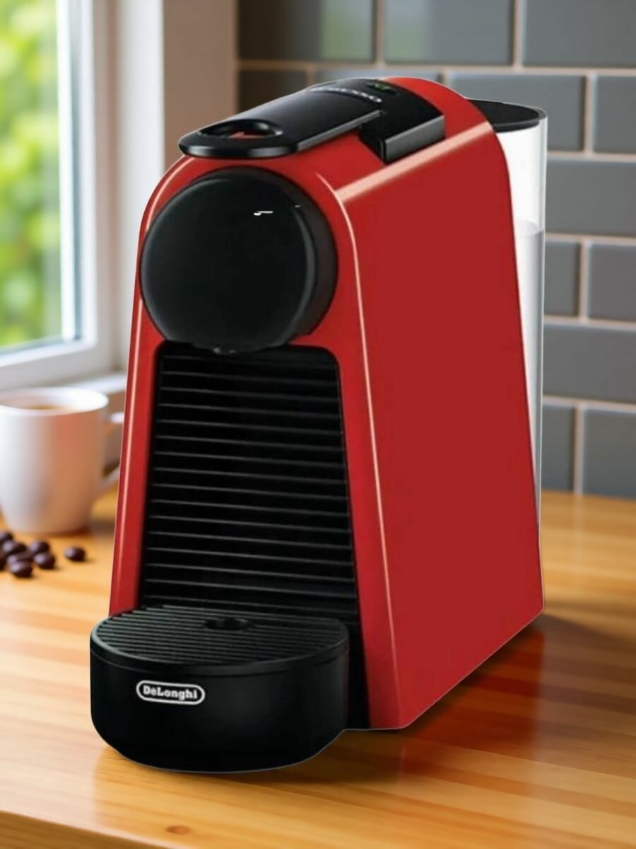 Кофемашина капсульная Nespresso Essenza Mini EN 85 RU, (красная)