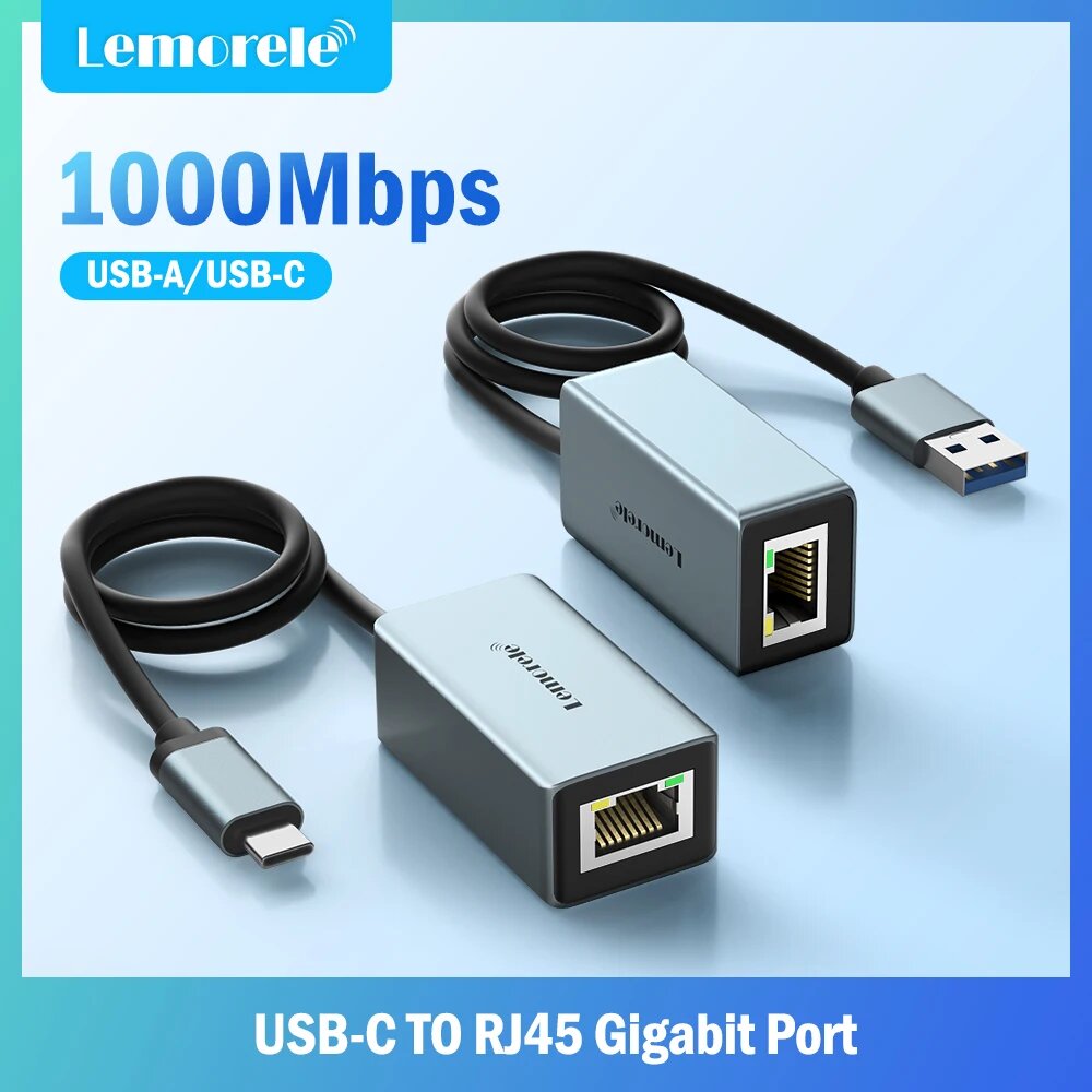 Lemorele TC48 USB Ethernet адаптер USBA — фото 1