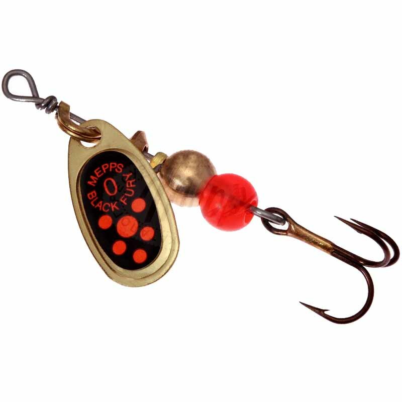 Блесна Mepps COMET BLACK FURY Or № 0 /2,0 g G