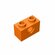 Оранжевый Lego блок 1x2, Цвет: 021
