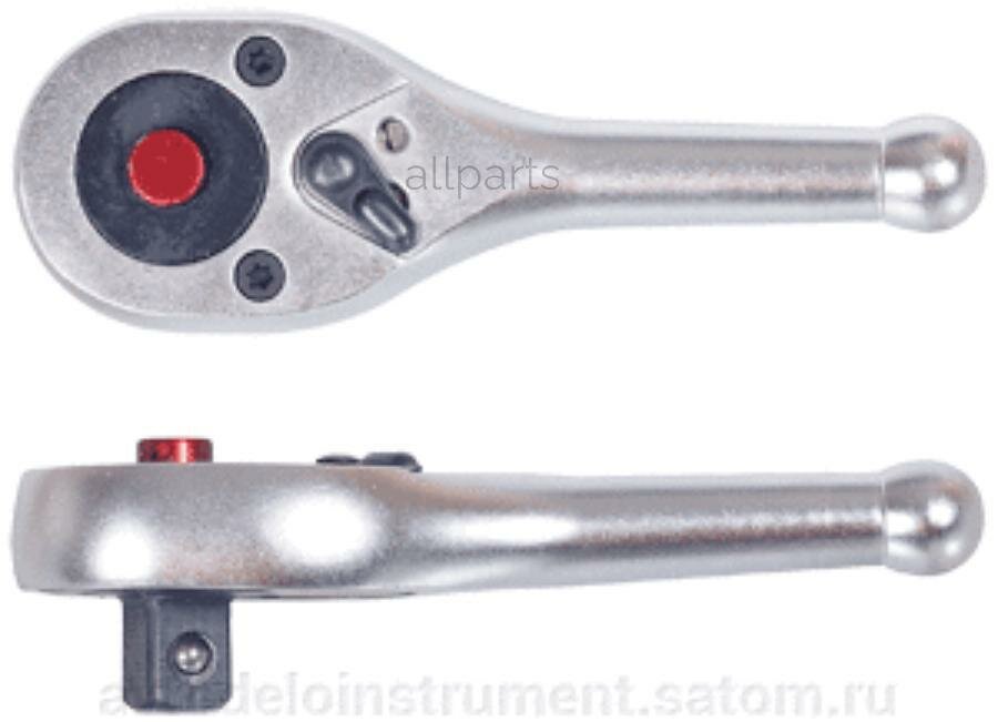 Автодело 39768 трещотка с квадратом 12 укороченная (L135mm 8град) (АвтоDело) 39768