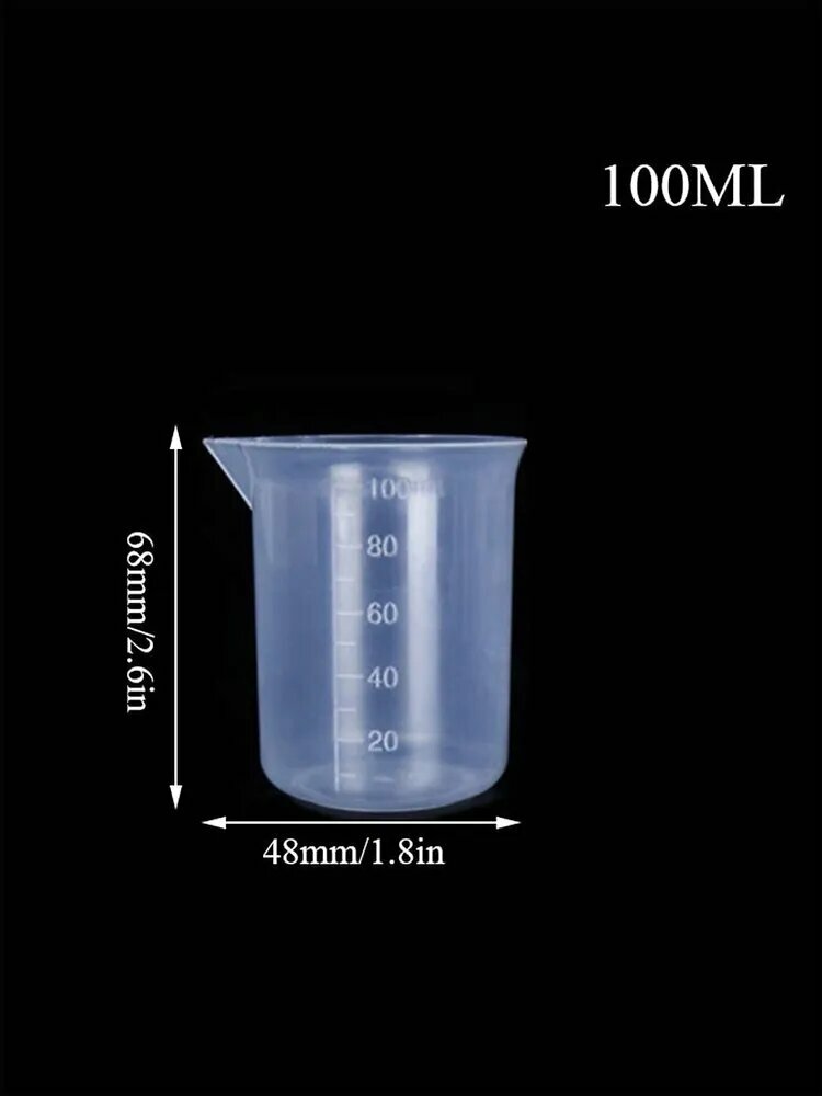 Емкость мерная, 100 мл, 1 шт