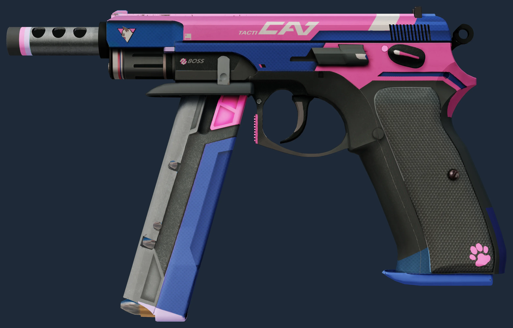 CZ75-Auto | Тактикотик (Немного поношенное) Скины CS2 с быстрой автовыдачей steam trade