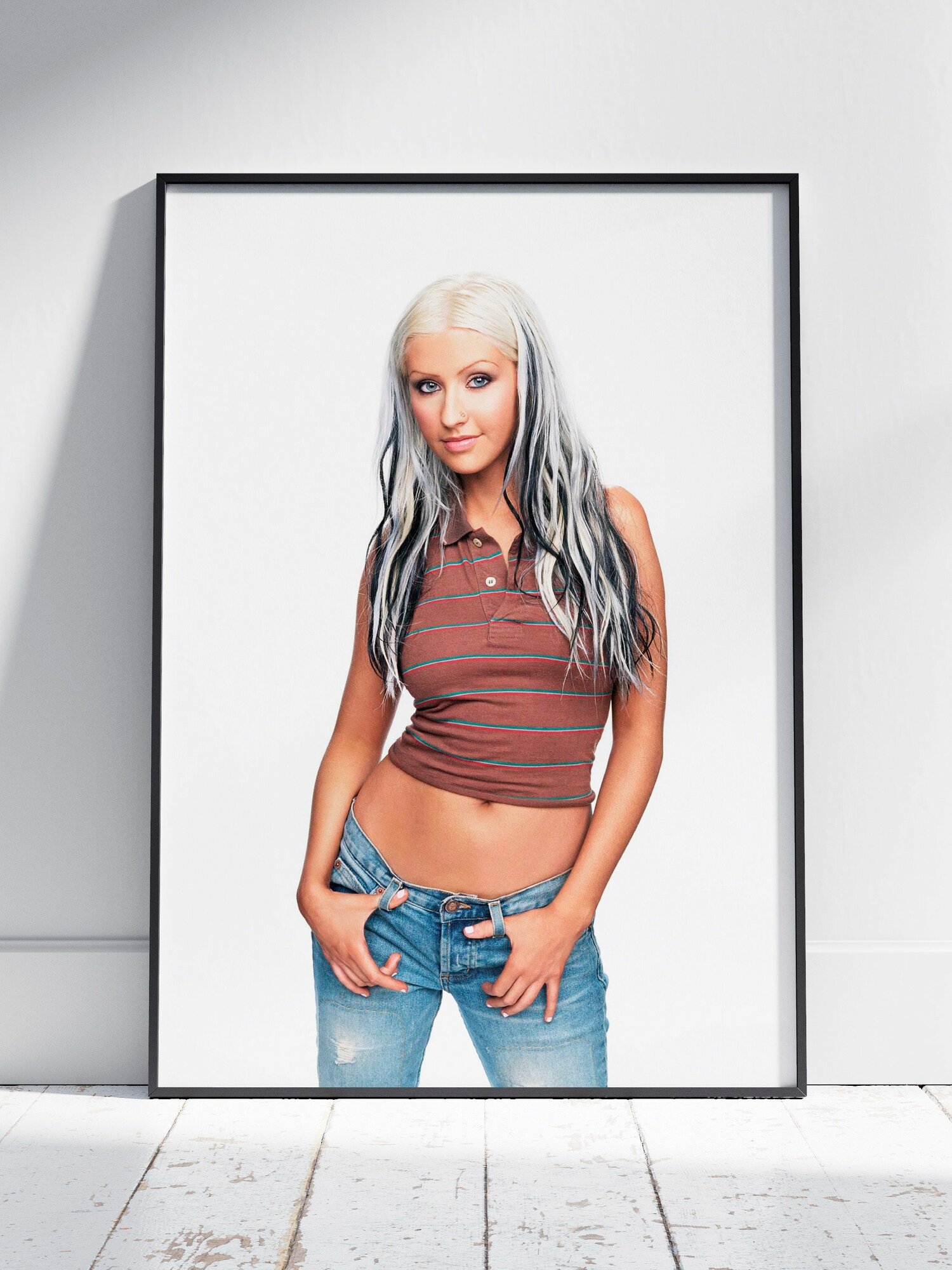 Плакат на стену для интерьера Кристина Агилера (Christina Aguilera 14) - Постер по музыке и артисту формата A4 (21x30 см)