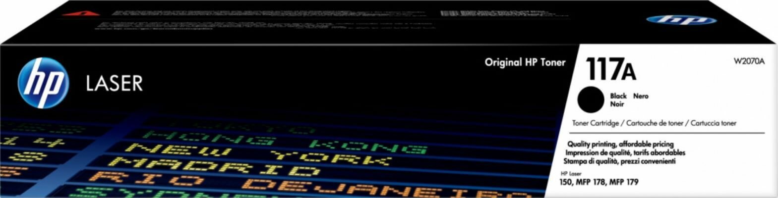Картридж лазерный HP 117 черный барабан в комплекте, 1000 страниц, для Laser 150 MFP 178 179 (W2070A)