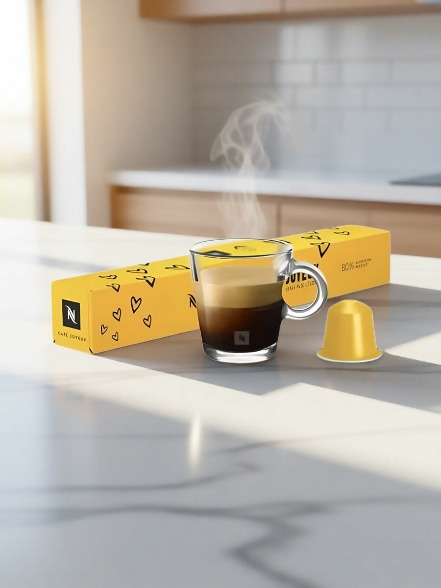 Кофе в капсулах Nespresso CAFE JOYEUX (Limited Edition), 10 капсул
