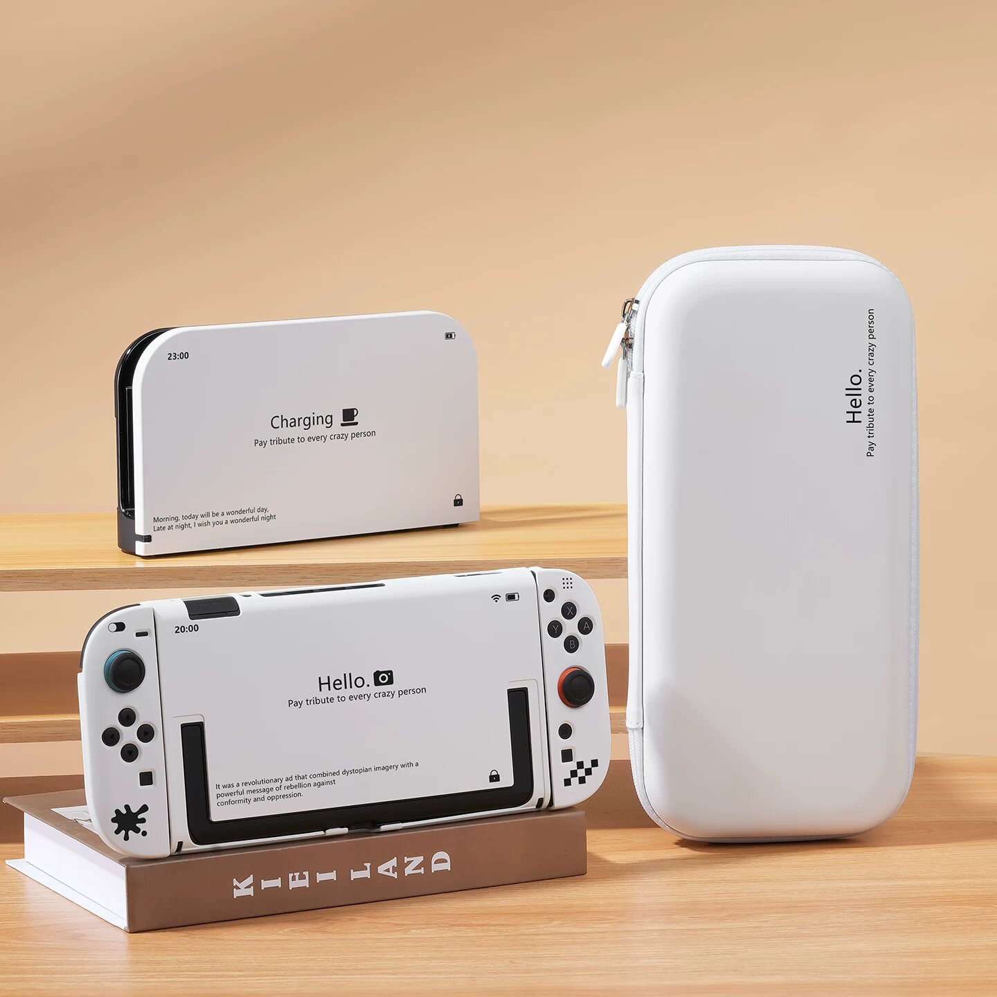 Кейс для Nintendo Switch, защитный чехол, сумка-переноска, док-станция