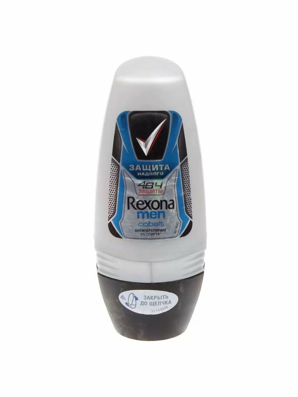 Дезодорант Rexona Cobalt для мужчин, ролик 50 мл — надежная защита от пота и неприятного запаха на каждый день
