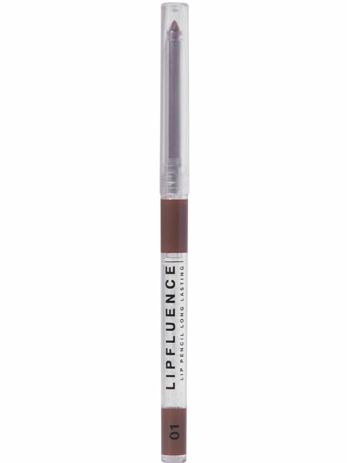 Influence Beauty Карандаш для губ тон 01 коричневый Lipfluence Automatic lip pencil автоматический выдвижной