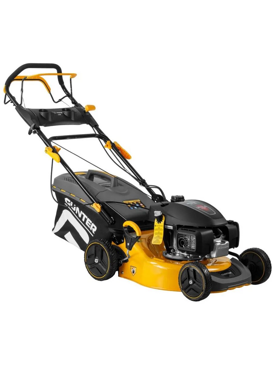Газонокосилка бензиновая самоходная с мульчированием GUNTER LMB-485 SV (GU2412-7)